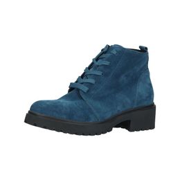 Waldläufer WALDLÄUFER Schnürstiefelette »Stiefelette Leder« Blau 41 41 Verschluss: Schnürung