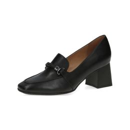 Caprice Pumps »Pumps Leder« Schwarz 40 40 Verschluss: Schlupfschuh