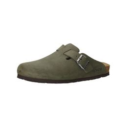 Rohde Hausschuh »Hausschuhe Leder« Olive 37 37 Verschluss: Schlupfschuh