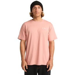 Billabong T-Shirt »Arch Crew« Ash Rose L L Material: Baumwoll-Jersey [160 g/m2]