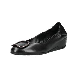 Högl HÖGL Ballerina »Ballerinas Leder« Schwarz 42 42 Verschluss: Schlupfschuh