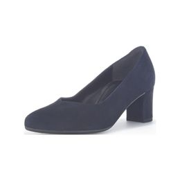 Gabor Pumps »Pumps Veloursleder« Dunkelblau 43 43 Verschluss: Schlupfschuh