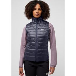 Jack Wolfskin Daunenweste »PASSAMANI DOWN VEST W RDS« graphite Leichte und verstaubare Daunenweste