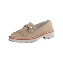 Paul Green Slipper »Slipper Nubukleder« Beige 40 40 Verschluss: Schlupfschuh