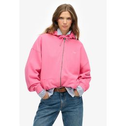 Superdry Kapuzensweatjacke »STUDIOS ZIP HOODIE« Azalea Pink XXS XXS Hoddie mit Zipper von Superdry