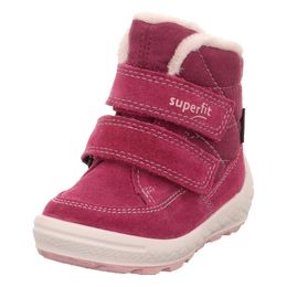 Superfit Winterboots »GROOVY 2.0 WMS: Mittel« Snowboots mit GORE-TEX, Größenschablone zum Download fuchsia-rosé 22 22 Lauflernschuh mit zwei...