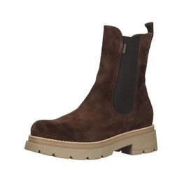 Nero Giardini Stiefelette »Stiefelette Veloursleder/Textil« Kastanie 35 35 Verschluss: Schlupfschuh