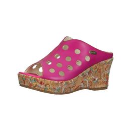 Laura Vita Clog »Clogs Leder« Fuchsia 41 41 Verschluss: Schlupfschuh