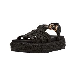 Steve Madden Riemchensandale »Sandalen Textil« Schwarz 42 42 Verschluss: Schließe