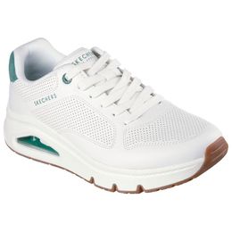 Skechers Sneaker »UNO ICON« Keilsneaker, Sneaker mit Luftkissen weiß-grün 41 41 Bequeme Skechers Sneaker für Freizeit oder Sport