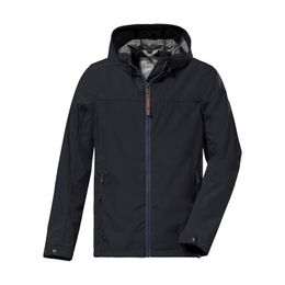 G.I.G.A. by Killtec G.I.G.A. DX BY KILLTEC Softshelljacke &raquo;GS 9 MN SFTSHLL JCKT&laquo; Wasserabweisende Softshelljacke mit verstellbarer Kapuze und Saum navy XXL XXL Herren...