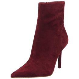 Steve Madden High-Heel-Stiefelette »Stiefelette Textil« Rot 42 42 Verschluss: Reißverschluss