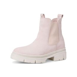 Tamaris Stiefelette »Stiefelette Leder/Textil« Rose 36 36 Verschluss: Schlupfschuh