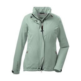 Killtec Outdoorjacke »KOS 25 WMN JCKT« Leichte, wasserdichte, atmungsaktive Funktionsjacke mit Reflexionen pistazie 44 44 Funktionsjacke mit...