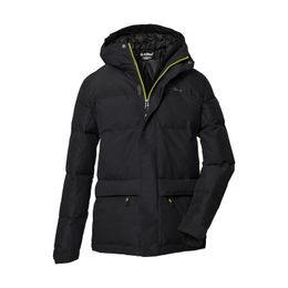 Killtec Steppjacke »KOW 156 BYS QLTD JCKT« Wasserabweisende, atmungsaktive Steppjacke mit Colourblock-Design schwarz 152 152 Kinder Winterjacke mit...