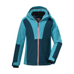 Killtec Skijacke »KSW 155 GRLS SKI JCKT« Wasserdichte, atmungsaktive Funktionsjacke mit verstellbarer Kapuze türkis 128 128 Funktionsjacke in...