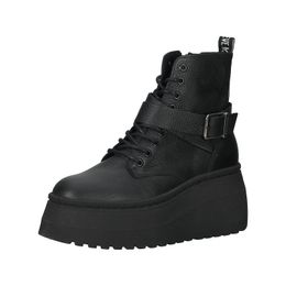 Steve Madden Plateaustiefelette »Stiefelette Leder« Schwarz 41 41 Verschluss: Schnürung