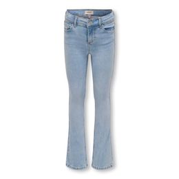 KIDS Only Bootcut-Jeans »KOGBLUSH FLARED DNM DIA132 NOOS« Light Blue Denim 134 - N-Gr N-Gr 134 Jeans von KIDS Only für Mädchen
