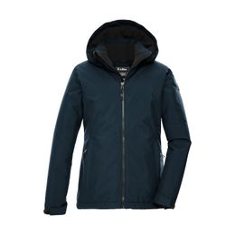 Killtec Funktionsjacke »KOW 217 GRLS JCKT« Wind- und wasserdichte Kinderjacke mit Fleece und verstellbarer Kapuze nachtblau 140 140 Kinder...