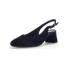 Gabor COMFORT Pumps »Pumps Veloursleder« Schwarz 38,5 38,5 Absatzhöhe: 45 cm