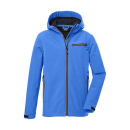 Killtec Softshelljacke &raquo;KOW 157 BYS SFTSHLL JCKT&laquo; Wind- und wasserabweisende Softshelljacke mit Fleece und Kapuze royalblau 140 140 Kinder...