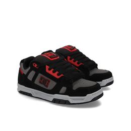 DC Shoes Sneaker »Stag« Black/Black/Red 4(36) 4(36) Leder-, Nubukleder- oder Wildlederobermaterial...