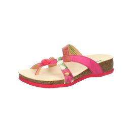 Think! Pantolette »Pantoletten Leder« Fuchsia 43 43 Verschluss: Schlupfschuh