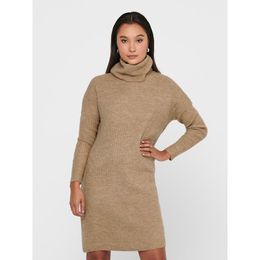 Only Strickkleid »ONLJANA L/S COWLNCK DRESS« col. indian tan L - N-Gr N-Gr L Elastisches Material sorgt für eine optimale Passform und...