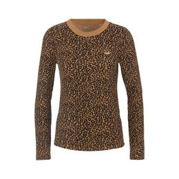 Levi's LEVI'S Langarmshirt &raquo;ESSENTIAL HM LS TEE&laquo; gerippt mit Leo-Muster cheetah L (40) L (40) Langarmshirt ESSENTIAL HM von Levi's