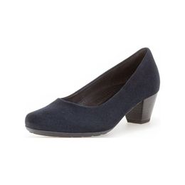 Gabor COMFORT Pumps »Pumps Veloursleder« Dunkelblau 38 38 Absatzhöhe: 4,5 cm