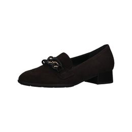 Gabor Slipper »Slipper Leder/Textil« Chocolate 35,5 35,5 Verschluss: Schlupfschuh