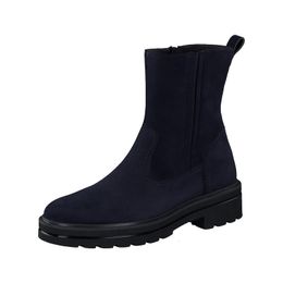 Paul Green Stiefelette &raquo;Stiefelette Leder/Textil&laquo; Dunkelblau 37 37 Verschluss: Rei&szlig;verschluss