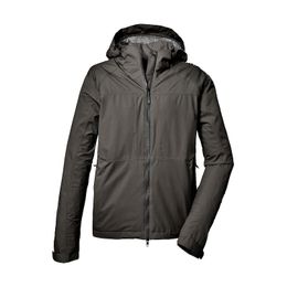 Killtec Outdoorjacke »KOS 12 MN JCKT« Wasserdicht, atmungsaktiv, abnehmbare Kapuze, reflektierende Details olivgrün M M Funktionsjacke mit...
