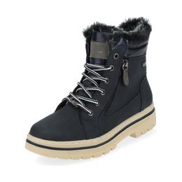 Tom Tailor Schnürstiefelette »Stiefelette PU« Navy 39 39 Verschluss: Schnürung
