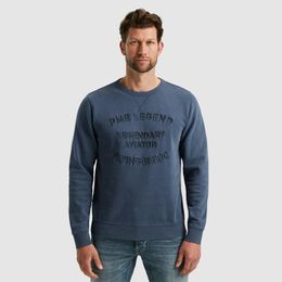 PME-Legend PME LEGEND Sweatshirt »Crewneck gd terry«, mit Schriftzug True Navy 3XL 3XL Sweatshirt von PME Legend