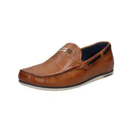 Bugatti Slipper »Slipper Nappaleder« Cognac 45 45 Verschluss: Schlupfschuh