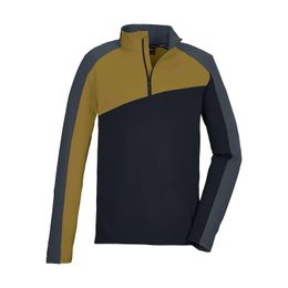 Killtec Langarmshirt &raquo;KSW 316 MN LS SHRT&laquo; Funktionsshirt mit Stehkragen, Stretch, Rei&szlig;verschluss und Kinnschutz marine L L Funktionsshirt mit...
