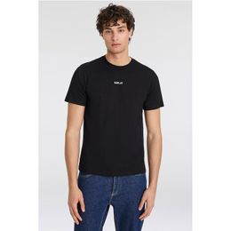 Replay T-Shirt black XL XL Kurzarmshirt in Regular Fit Passform für bequemen Alltagslook