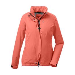 Killtec Outdoorjacke »KOS 25 WMN JCKT« Leichte, wasserdichte, atmungsaktive Funktionsjacke mit Reflexionen koralle 42 42 Funktionsjacke mit...