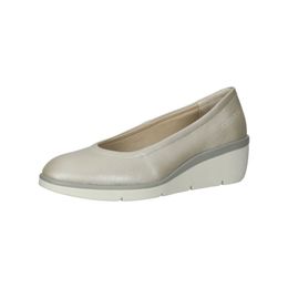 Fly London Ballerina »Ballerinas Leder« Silber 39 39 Verschluss: Schlupfschuh