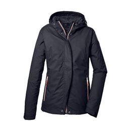 Killtec Outdoorjacke &raquo;KOS 68 WMN JCKT&laquo; Wasserdichte, atmungsaktive Jacke mit fluorfreier Impr&auml;gnierung navy 46 46 Damen Funktionsjacke mit Kapuze