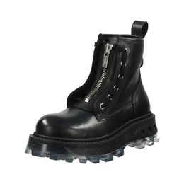 Buffalo Schn&uuml;rstiefelette &raquo;Stiefelette Leder&laquo; Schwarz 38 38 Verschluss: Schn&uuml;rung