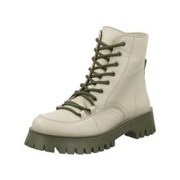 ILC Schnürstiefelette »Stiefelette Leder« Cream 40 40 Verschluss: Schnürung