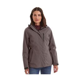 Killtec Outdoorjacke »KOW 140 WMN JCKT« Wasserdichte Damenjacke, atmungsaktiv, abnehmbare Kapuze dunkelrosé 40 40 Damen Funktionsjacke mit...