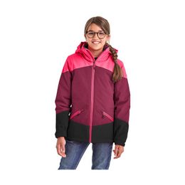 Killtec Outdoorjacke &raquo;KOW 195 GRLS JCKT&laquo; Wasserdichte Winterjacke mit Colourblock, verstellbaren Details brombeer 128 128 M&auml;dchen Winterjacke mit...