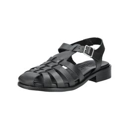 Pavement Riemchensandale »Sandalen Leder« Schwarz 36 36 Verschluss: Schließe