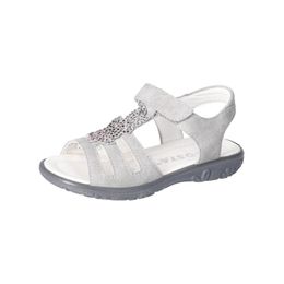 Ricosta Riemchensandalette »Sandalen Lederimitat« Graphit 26 26 Verschluss: Klettverschluss