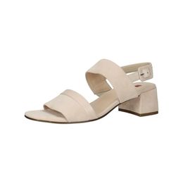 Högl HÖGL Riemchensandale »Sandalen Veloursleder« Beige 34,5 34,5 Verschluss: Schließe