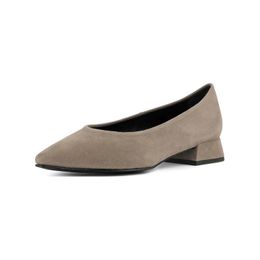 Peter Kaiser Pumps »Pumps Veloursleder« Taupe 37,5 37,5 Verschluss: Schlupfschuh