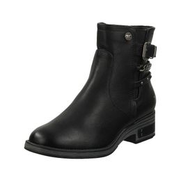 Mustang Shoes Stiefelette »Stiefelette Lederimitat« Schwarz 38 38 Verschluss: Reißverschluss